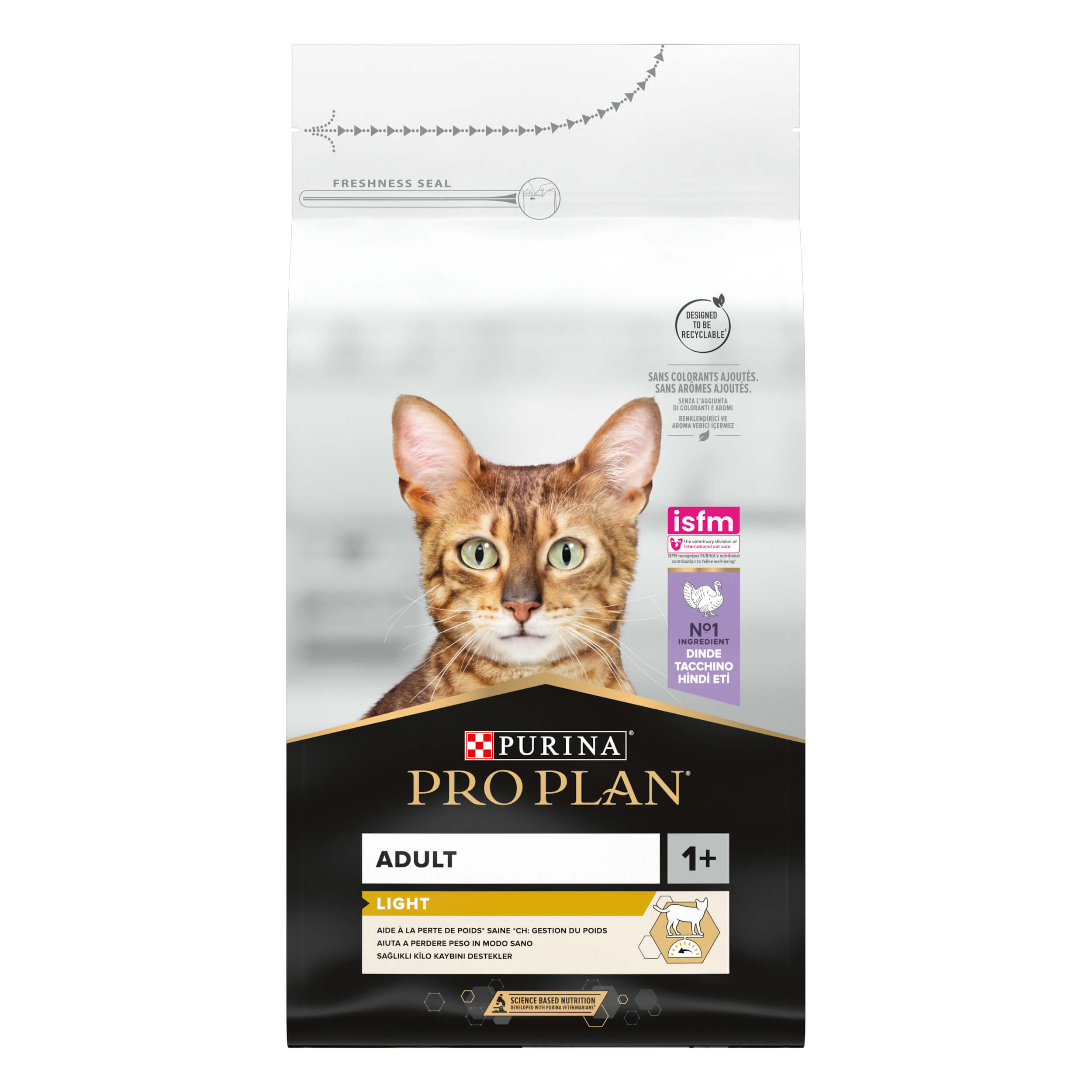 PURINA PRO PLAN® LIGHT, puretina, suha hrana za mačke | Purina HR