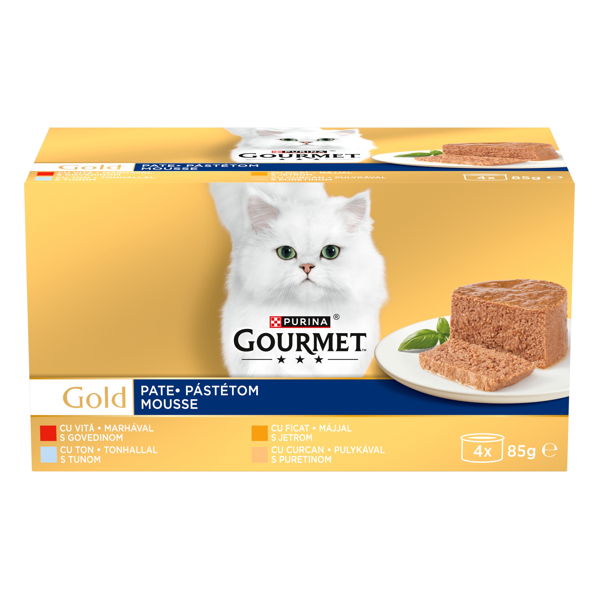GOURMET GOLD Pate govedina/puretina/jetra/tuna | Purina